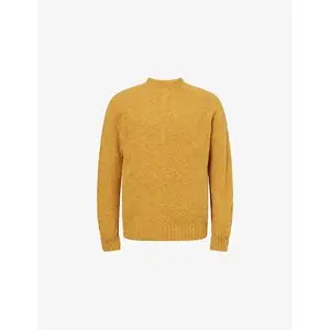 Sunspel Shetland Crew Neck Wool Knitted Jumper