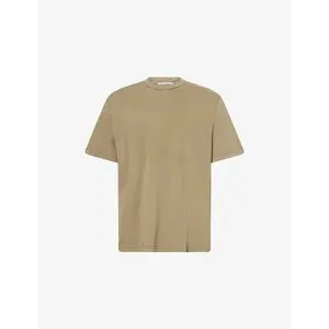 Our Legacy Boxy Short-sleeve Cotton-jersey T-shirt - Cavalry Olive
