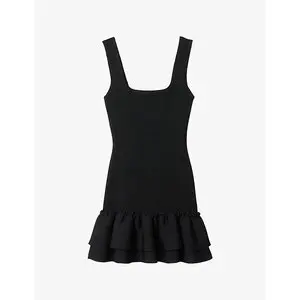 Women's Ruffle Hem Mini Dress
