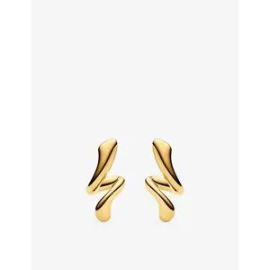 Maria Black Gold Plated Earrings