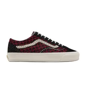 VANS Premium Old Skool Knit Sneakers - Red