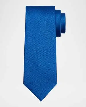 Stefano Ricci Chevron Silk-blend Tie - Dkblue