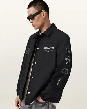 ALLSAINTS Orbital Lightweight Coach Jacket