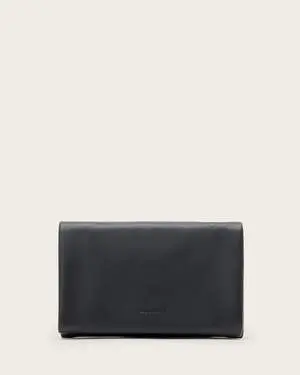 ALLSAINTS Harluna Leather Wallet - Black