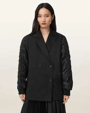 ALLSAINTS Lorna Cotton Blazer Jacket