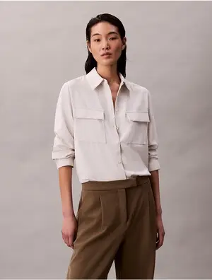 Calvin Klein Pocket Shirts For Women