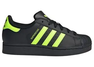 Adidas Superstar Ii Sneakers - Core Black/signal Green