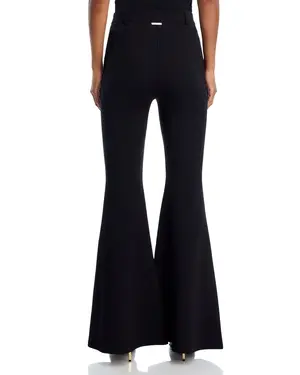 Michael Kors High-waist Knit Flare Pants