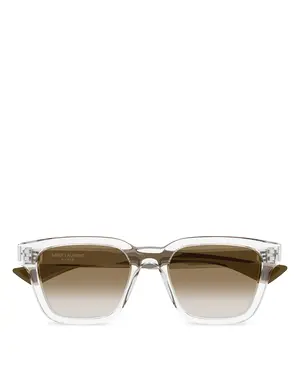 Saint Laurent Square Sunglasses, 53mm