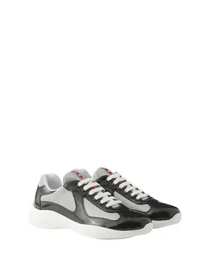 Men's Prada Patent Leather Sneakers