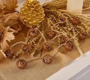COZY COTTAGE BY LIZ MARIE Cozy Cottage 4ft Pumpkinbell Garland - One-color
