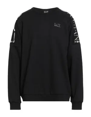 EA7 Sweatshirt In Cotton, Polyester, And Elastane