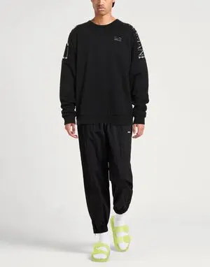 EA7 Sweatshirt In Cotton, Polyester, And Elastane