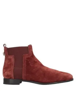 TOD'S Ankle Boots - Rust