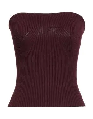 VICOLO Knitted Tube Top - Red