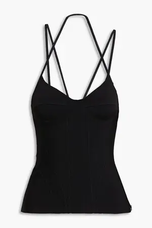 Alexander McQueen Stretch-knit Camisole