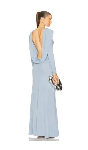 The New Arrivals Ilkyaz Ozel Open Back Dresses