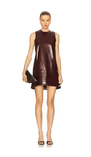 Remain Birger Christensen Mini Leather Dress