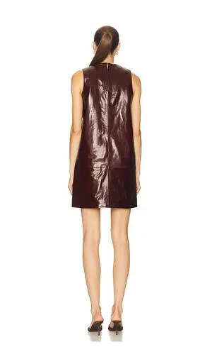 Remain Birger Christensen Mini Leather Dress