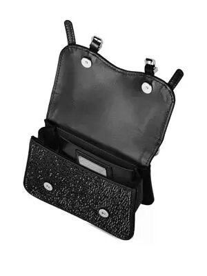Philipp Plein Rhinestone-embellished Clutch - Black