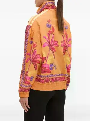 Adidas Floral-print Bomber Jacket