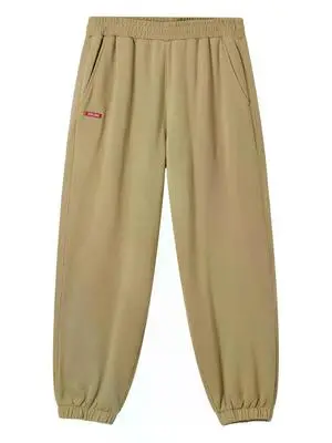 Izzue Elasticated-cuff Track Pants - Neutrals