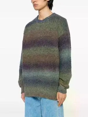 Izzue Gradient-dyed Jumper - Green