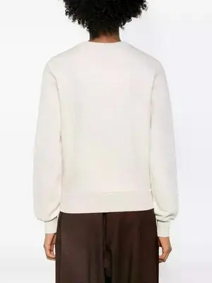 A.p.c. Logo-print Sweatshirt - Neutrals