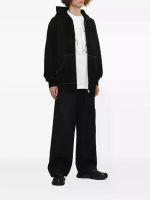 Comme Des Garçons Wool Wide-leg Trousers
