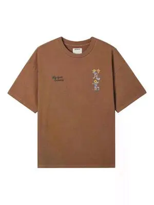 MUSIUM DIV. Cotton T-shirt - Brown