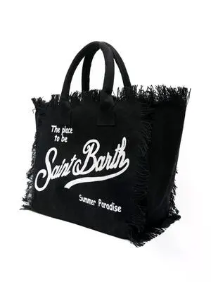 MC2 SAINT BARTH Vanity Tote Bag - Black
