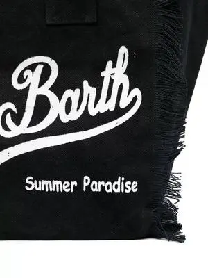 MC2 SAINT BARTH Vanity Tote Bag - Black