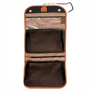 Bric'S Firenze Tri-fold Traveler Toiletry Bag - Black