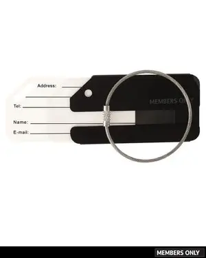 MEMBERS ONLY Luggage Tag Set Of Three