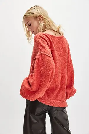 Free People We The Free Tip Top Pullover - Paprika