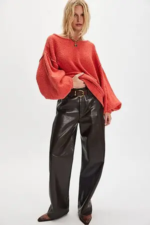 Free People We The Free Tip Top Pullover - Paprika