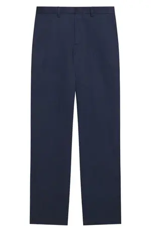 Theory Brushed Stretch Cotton Chinos - Baltic