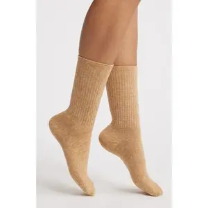 Hue Must Have Crew Socks - Doe Heather