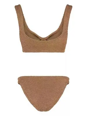 Hunza G Juno Twist-front Bikini - Brown