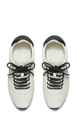 Tory Burch Field Sneaker - Blanc/blanc/perfect Black