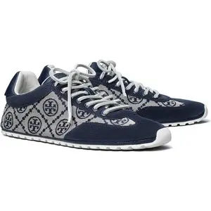 Tory Burch Field Sneaker Navy T Monogram/new Navy