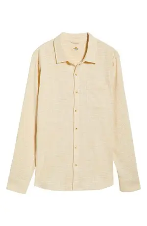 Marine Layer Classic Stripe Stretch Cotton Button-up Shirt