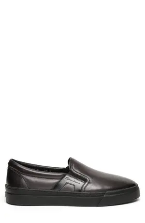 Santoni Leather Loafer - Grey