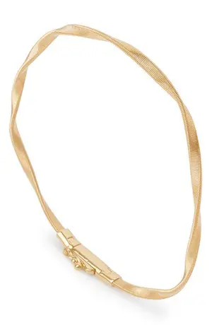 Marco Bicego Marrakech Bracelet With Diamond - Gold
