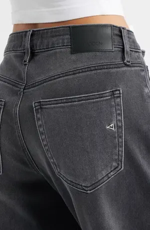HIDDEN JEANS Cropped Barrel Jeans