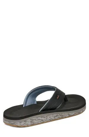Sanuk Tiderush Flip Flop - Black