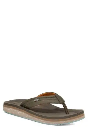 Sanuk Tiderush Flip Flop - Olive