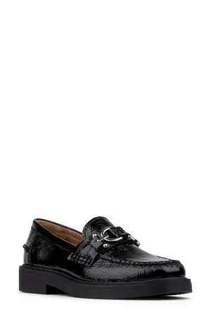 DONALD PLINER Galilee Bit Loafer - Black