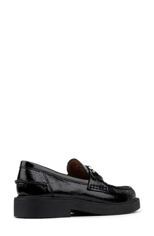 DONALD PLINER Galilee Bit Loafer - Black