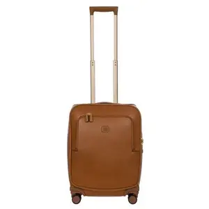 Bric'S Life Pelle 21" Carry-on Spinner Luggage - Cognac